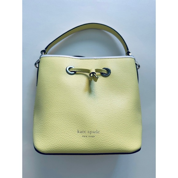 kate spade | Bags | Kate Spade Yellow Eva Bucket Bag | Poshmark
